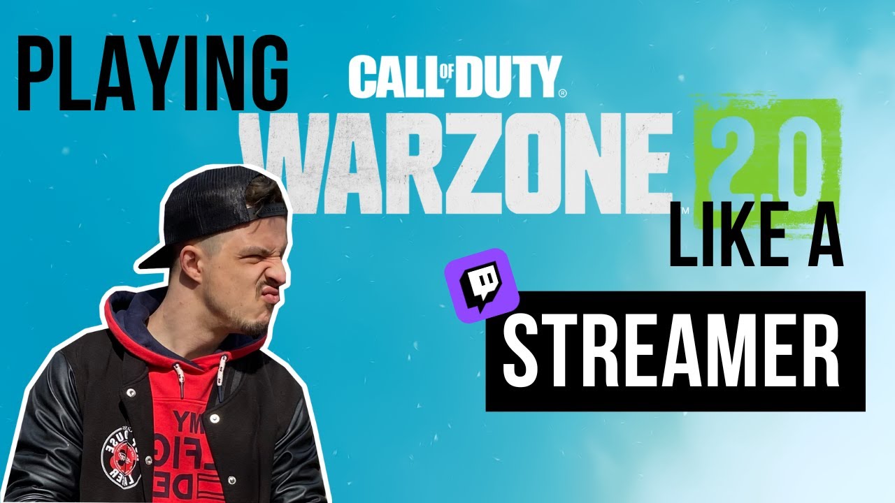 PLAYING WARZONE LIKE A STREAMER 😎 - YouTube