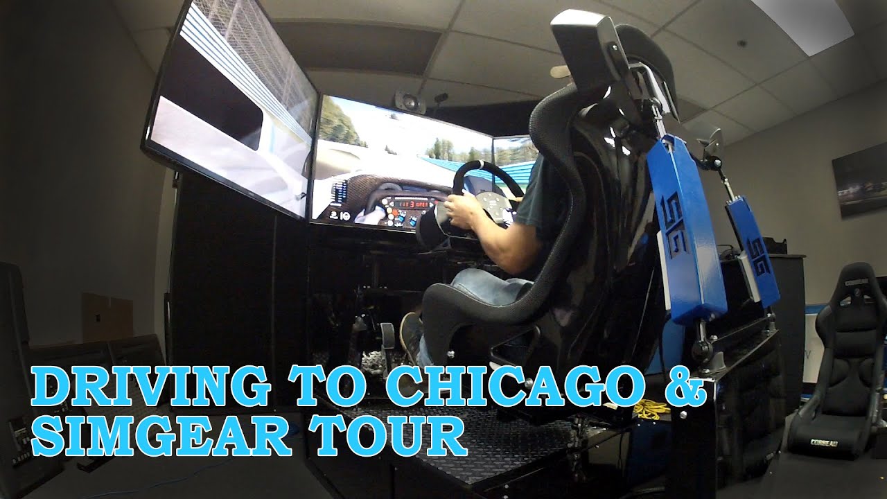 Simgear's crazy iRacing Rig! | Vlog #2 - YouTube