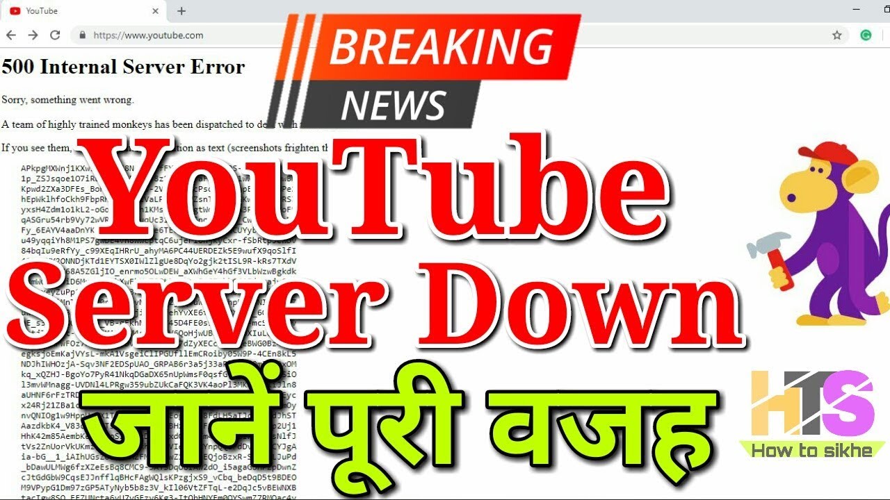500 Internal Server Error Youtube 2018-2019| How To Fix/Solve 500 ...
