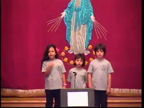 Keraza Competition 2014 St. Mary Victorville PreK&K Team B - YouTube