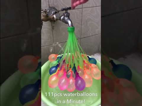 Water Balloons (100pcs water balloons in a Minute!)
