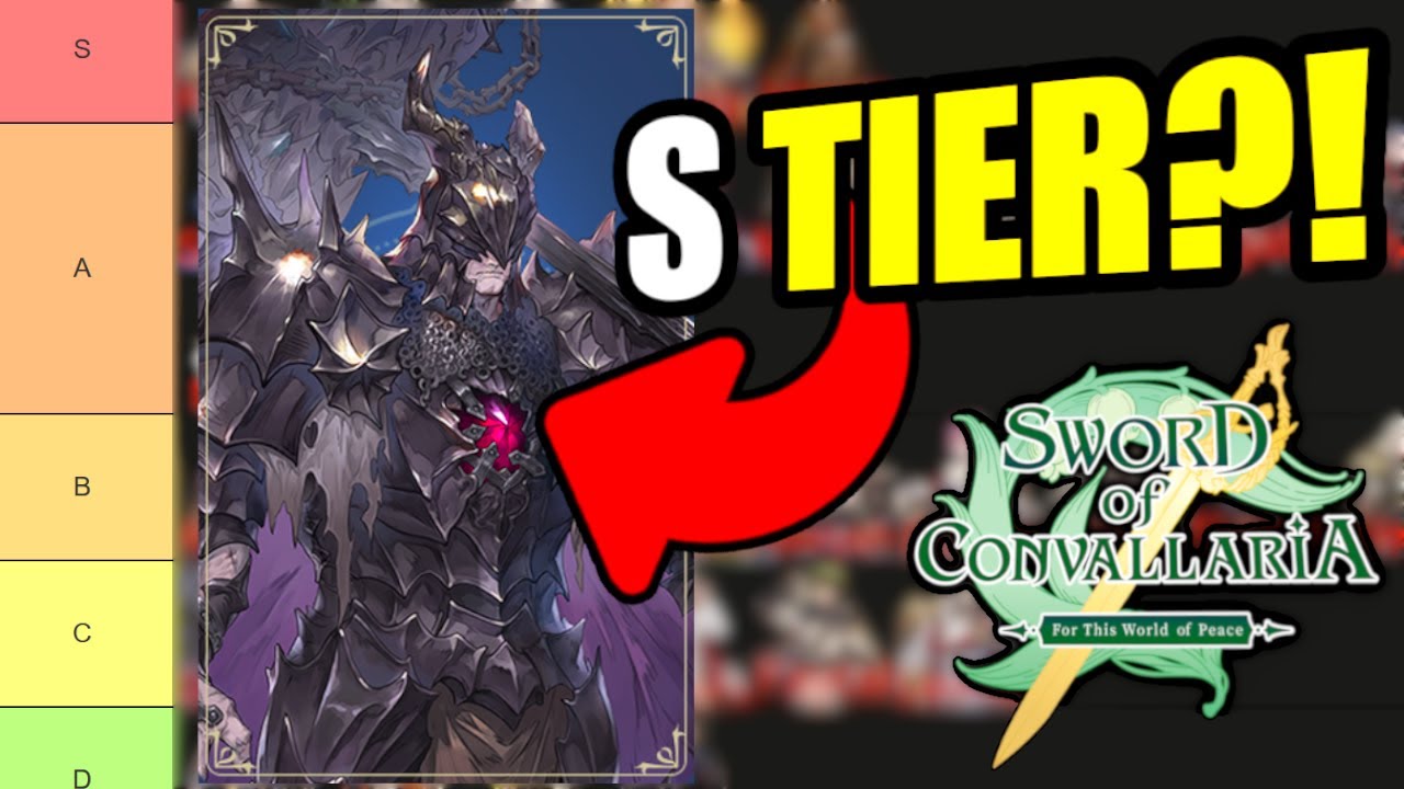 NEW 2025 Tier List | SWORD OF CONVALLARIA - YouTube