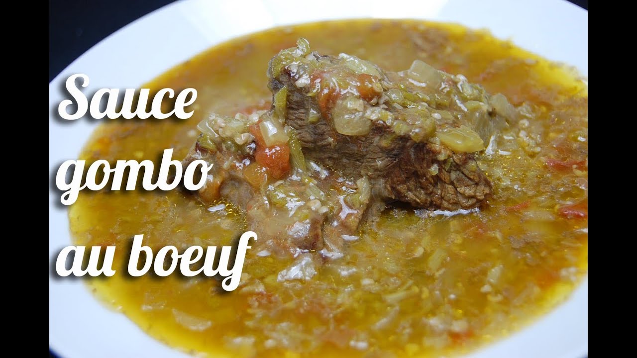 Recette Sauce gombo au bœuf - YouTube