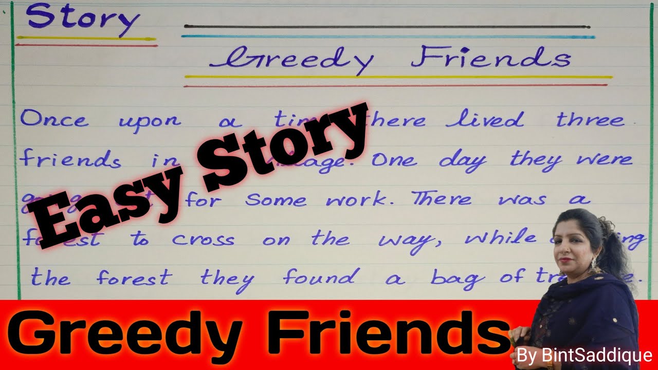 Greedy Friends | English Easy Story On Greedy Friends | Greedy Friends ...