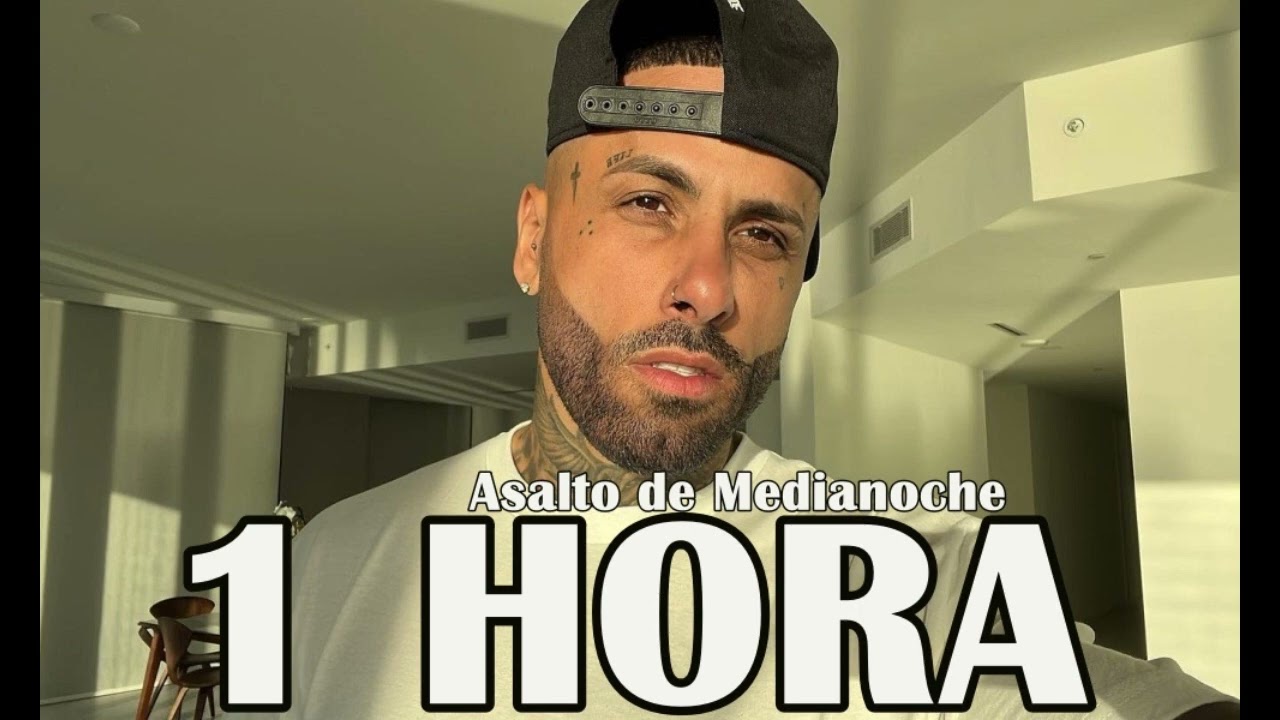 Nicky Jam - Ojos Rojos [1 HORA] - YouTube