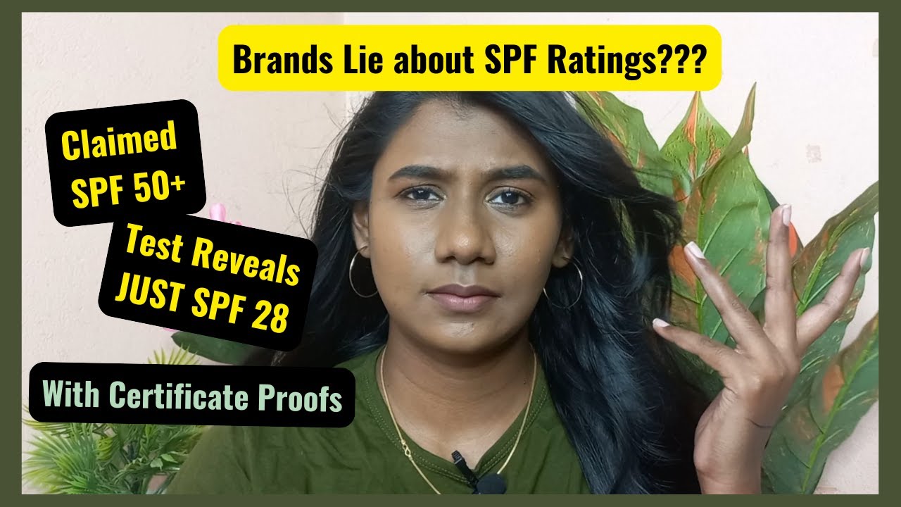 🔴Don't Believe SPF Ratings SUNSCREEN SCAM by a Korean Skincare Brand😲 ...