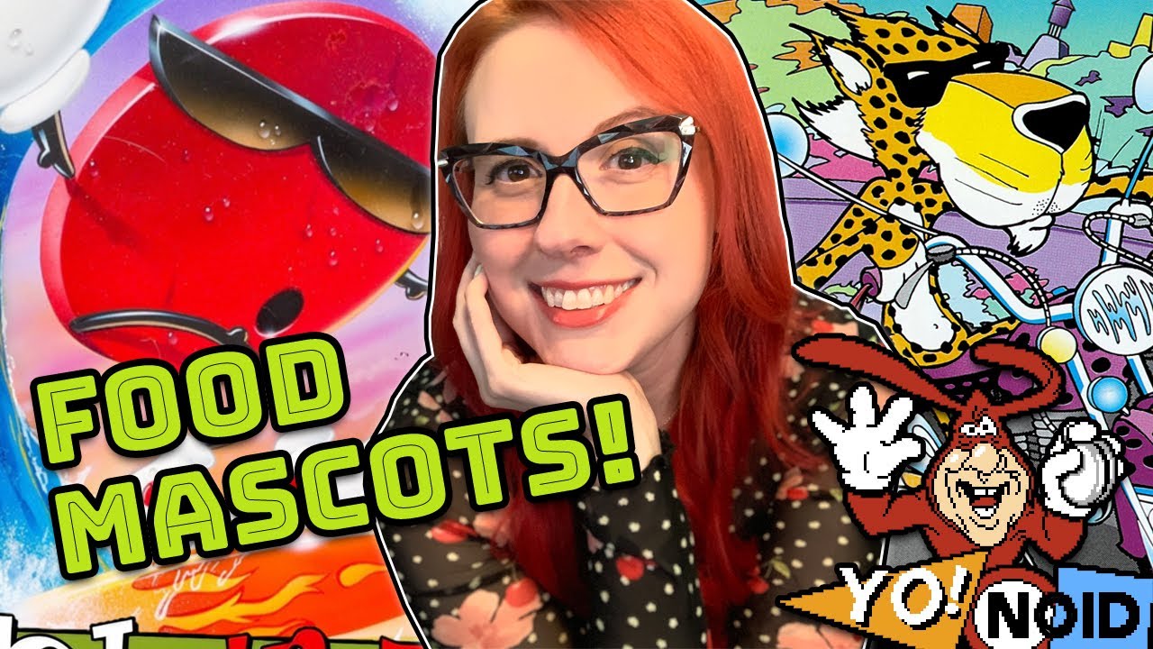 Food Mascot Retro Games - YouTube