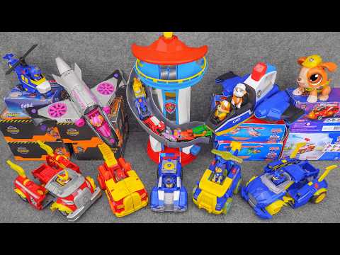 Paw Patrol Toys Unboxing Series | Skye's Mighty Movie Jet| Chase's Powered up Cruiser| Lookout Tower