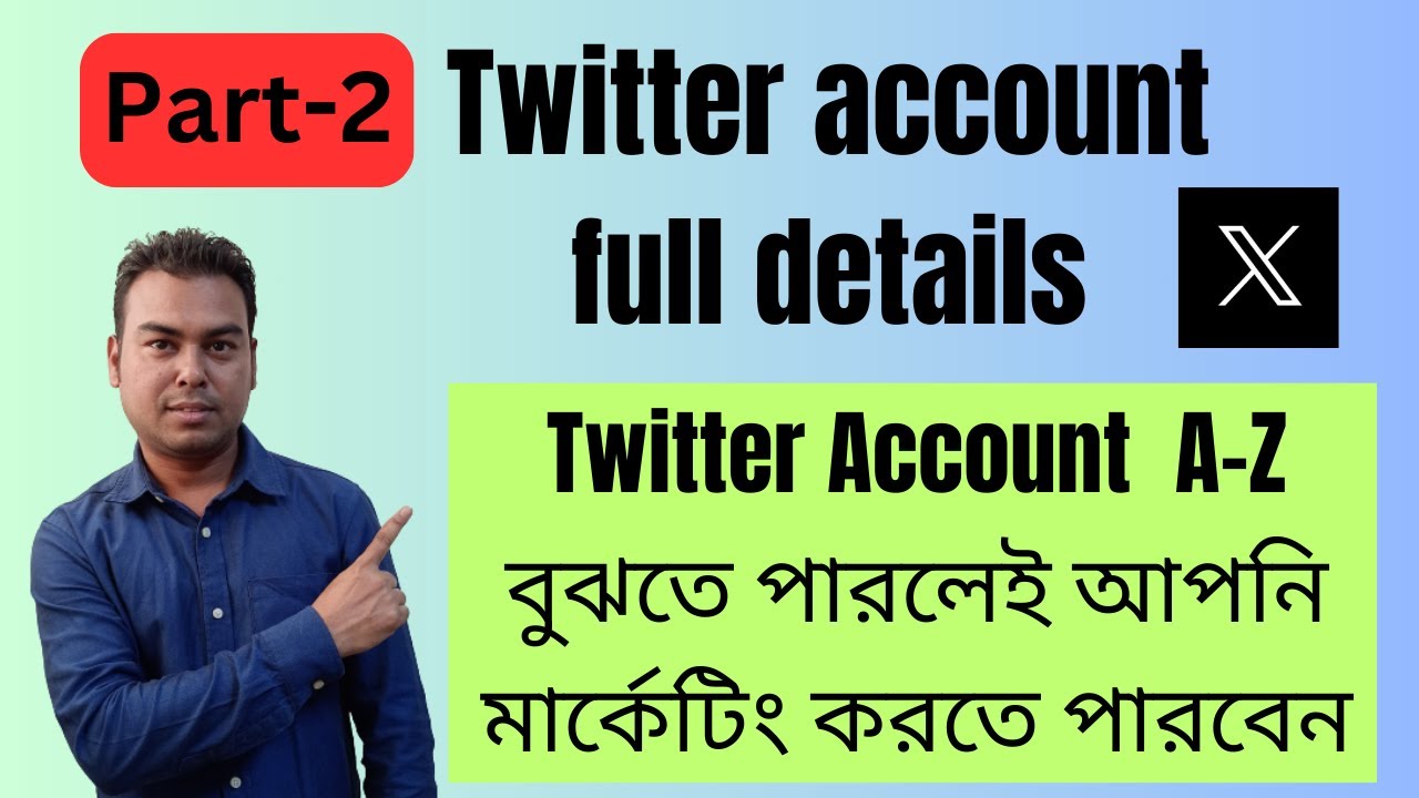 Your twitter account full details bangla tutorial | Check twitter full ...