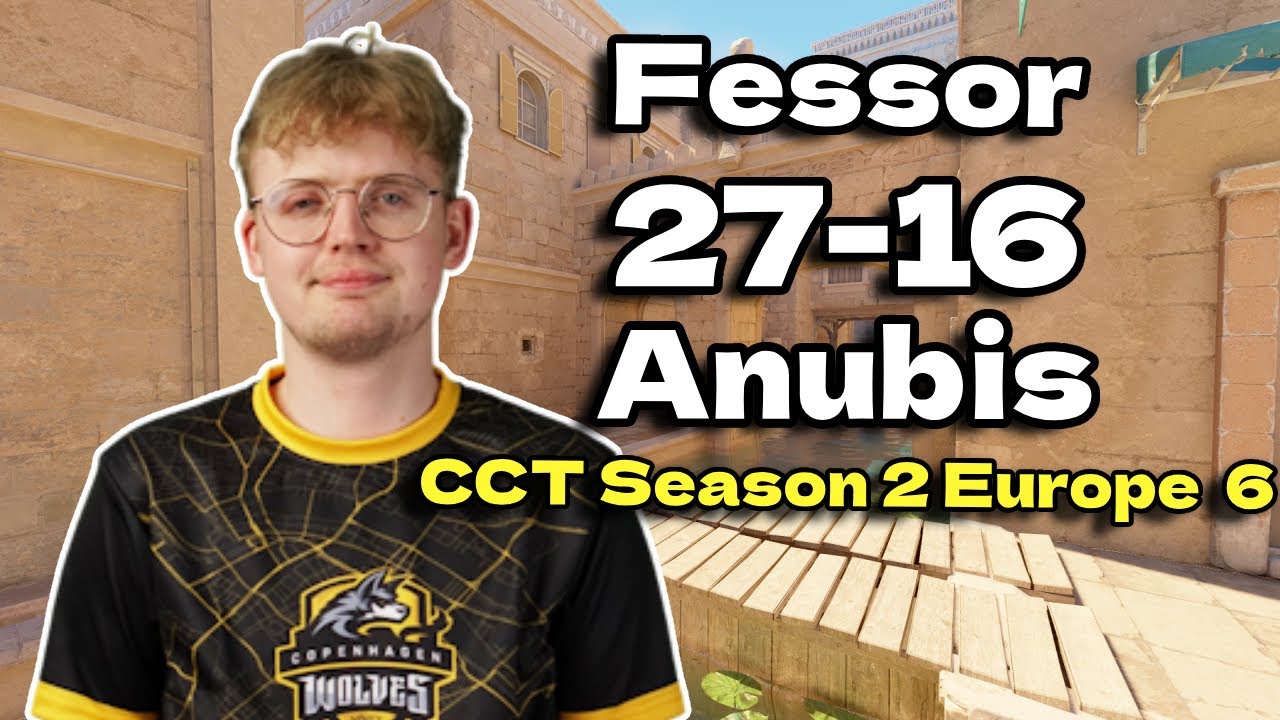 CPH Wolves Fessor (27/16) vs GUN5 (Anubis) | CCT Season 2 Europe Series ...