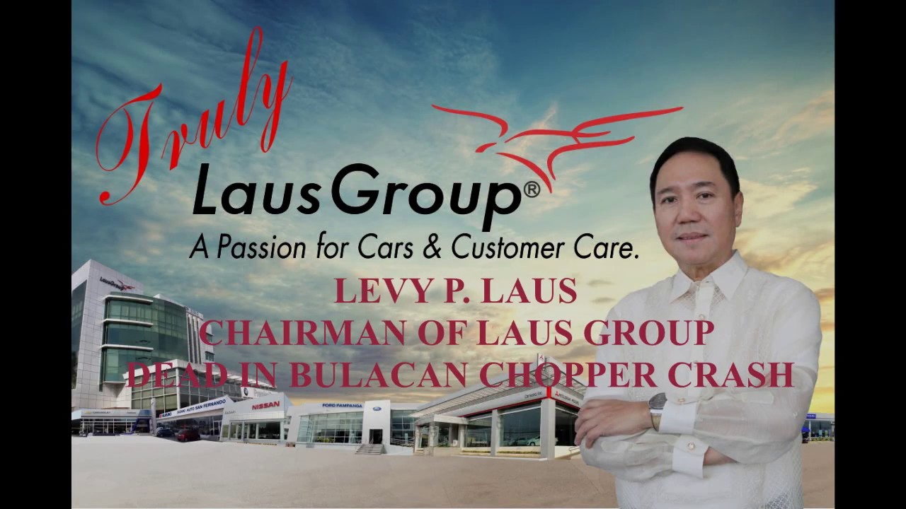 LEVY P. LAUS DEAD IN BULACAN CHOPPER CRASH - YouTube
