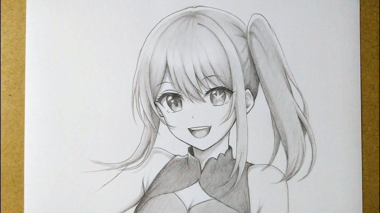 Drawing Ruby Hoshino [Oshi no Ko] - YouTube