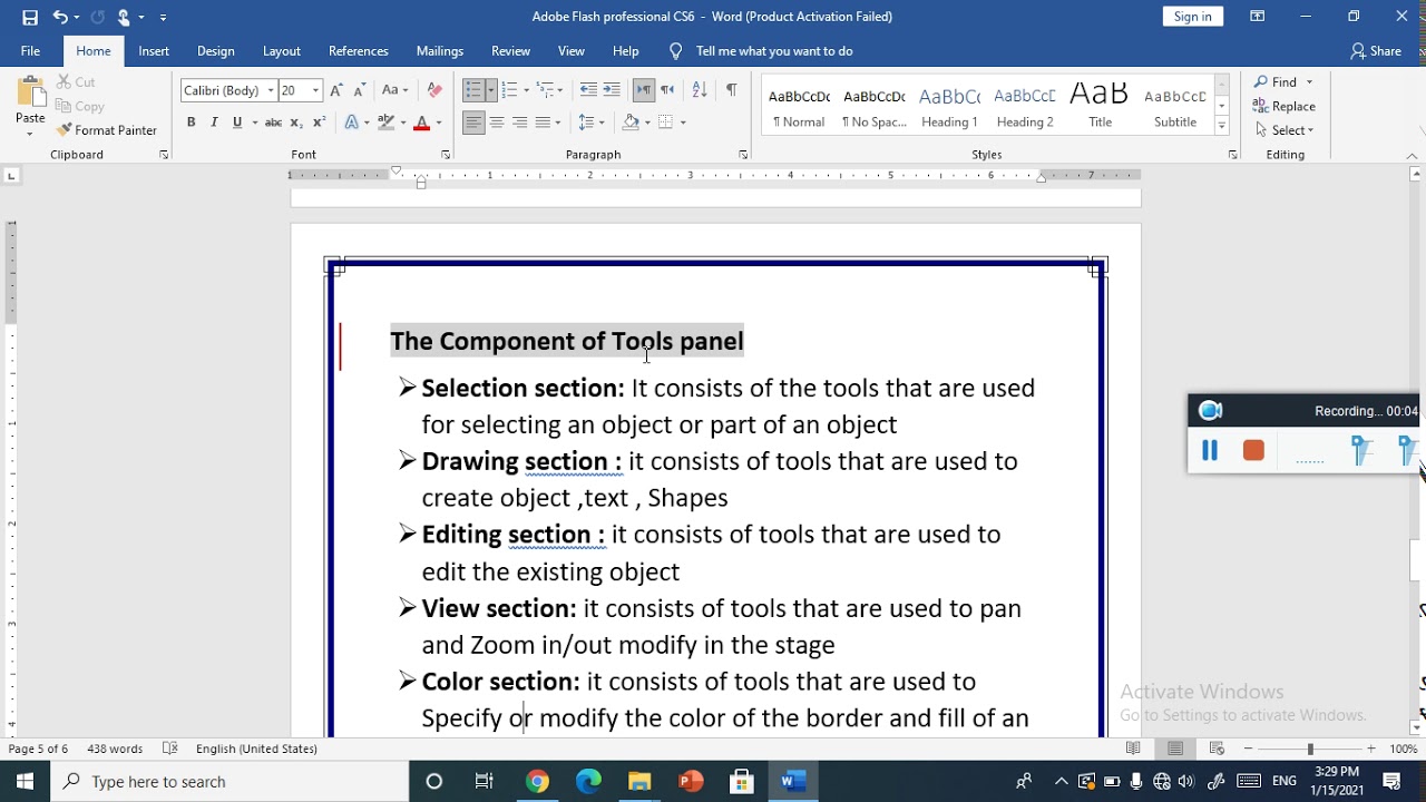 Adobe Flash Professional CS6 - YouTube