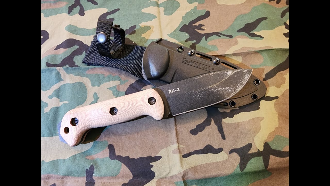 Becker BK2 gets a new Leather Sheath. Quick and easy, lets follow along ...