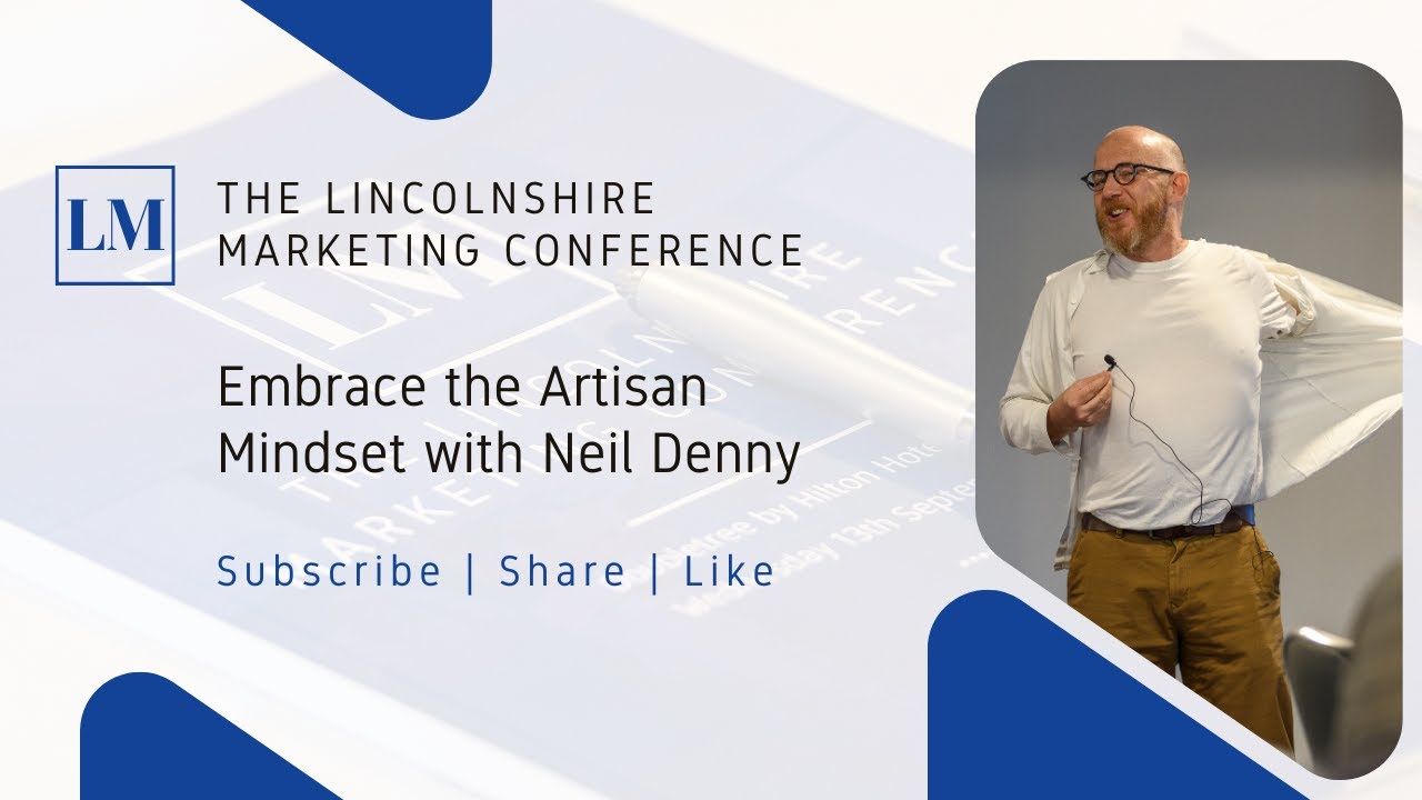 Embrace the Artisan Mindset with Neil Denny - YouTube