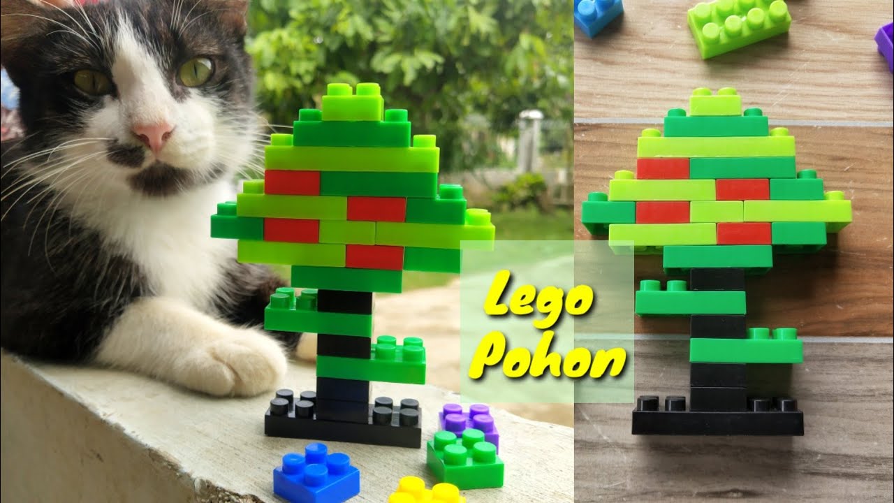 Cara Membuat Lego berbentuk Pohon | Lego Pohon Apel #lego #diylego ...