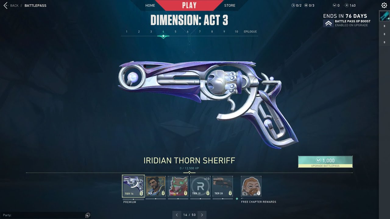 VALORANT BATTLE PASS DIMENSION:ACT 3 - YouTube