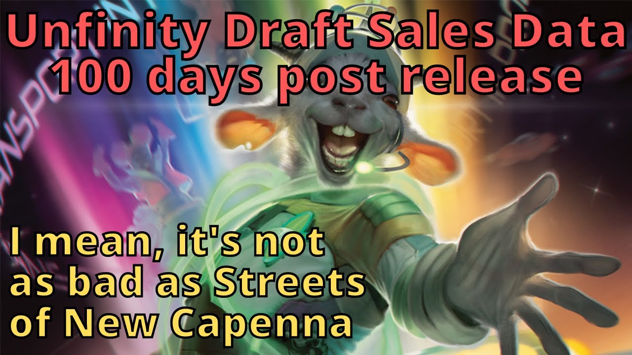Unfinity 100 days post release. Draft sales data. - YouTube