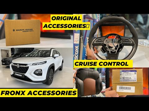 New FronX Accessories | FronX Sigma Base model accessories | Cruise ...