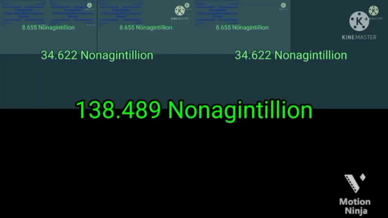 this weird idk content just got continued to 8 Nonagintillion to 9 ...