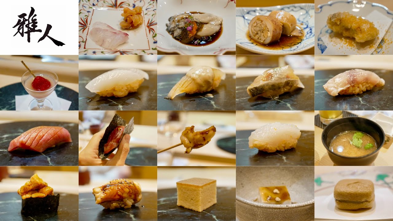 Sushi Masato 1 MICHELIN Star Bangkok Jan 2024 - YouTube