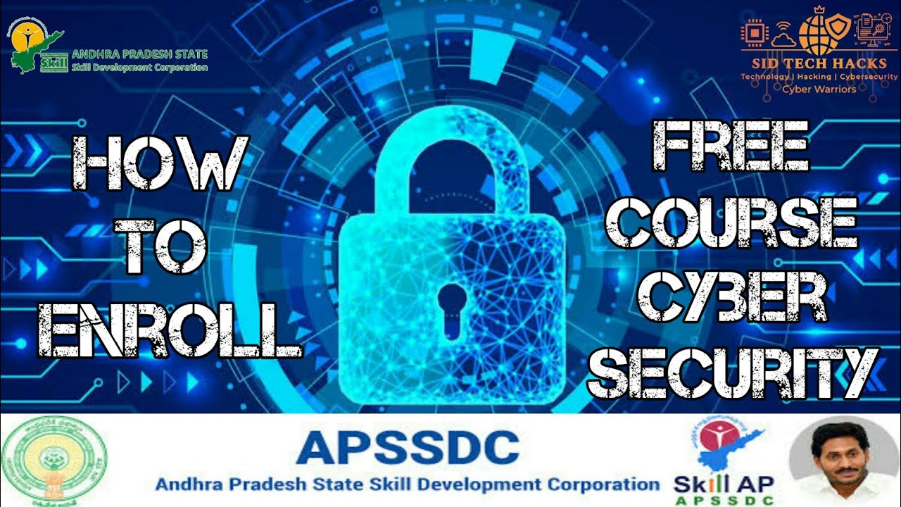 Apssdc|Online Training Programs| Govt of AP Basics Of Cybersecurity In Telugu part-2| Sid Tech ...