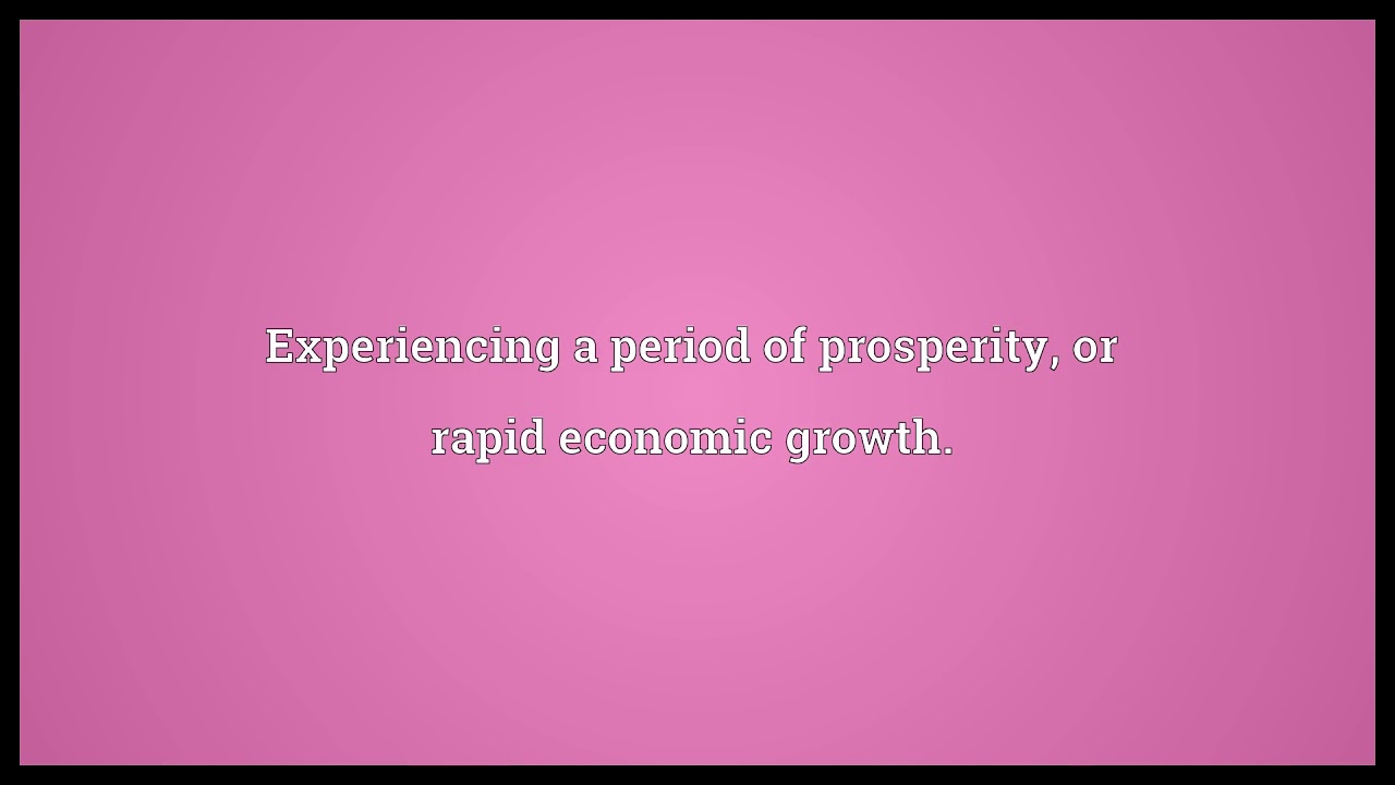 Booming Meaning | Wordogram - YouTube