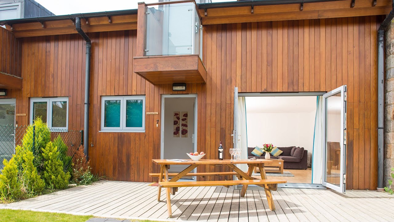 Superior Lodge Walkthrough at Les Ormes Resort, Jersey - YouTube