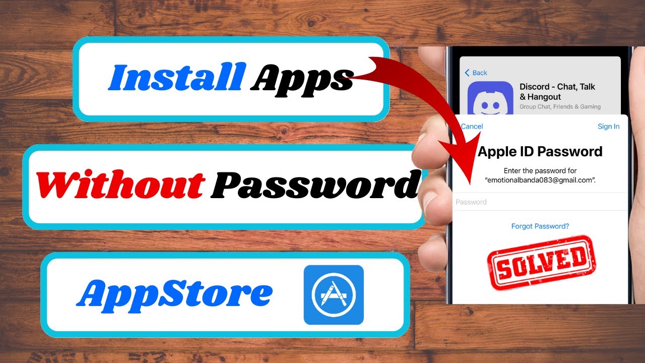how to install apps from app store without password|install apps from ...