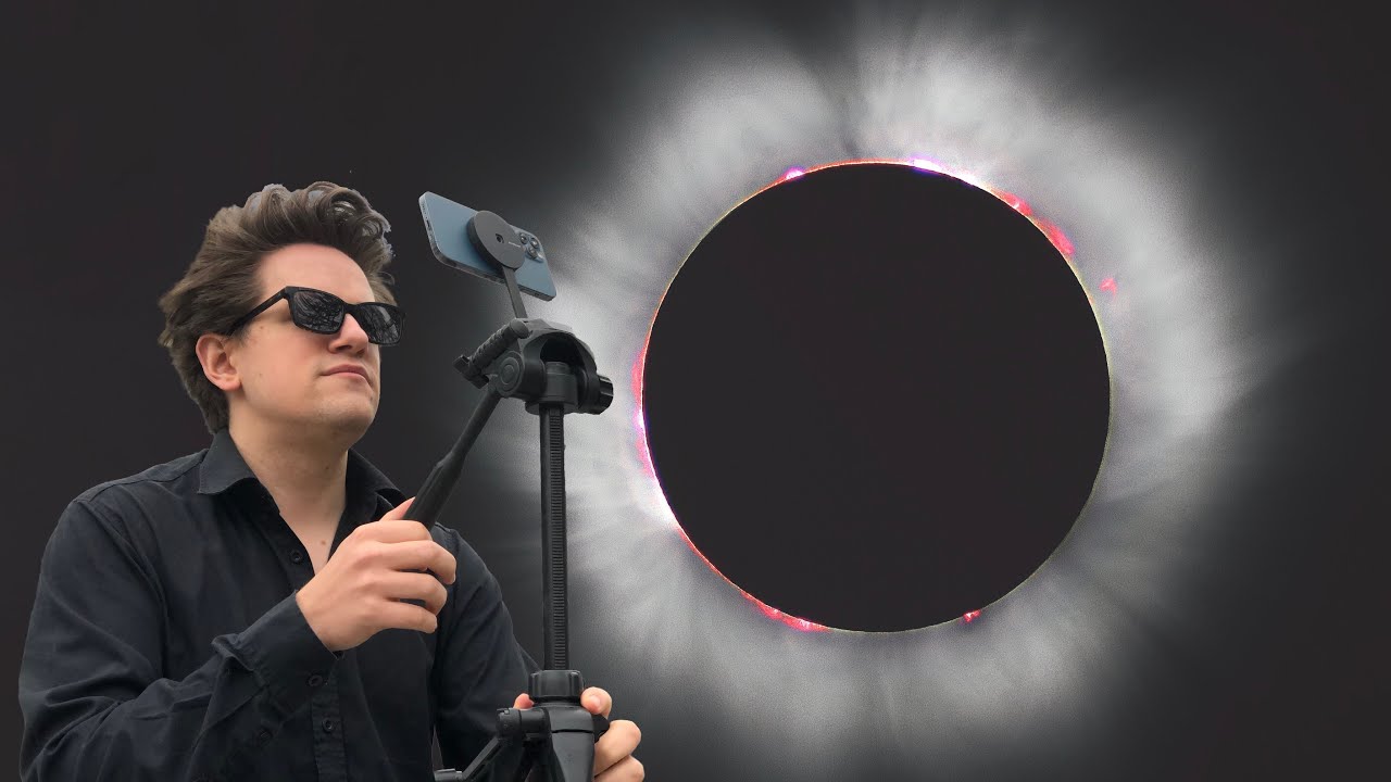 Take Solar Eclipse Photos on iPhone - YouTube