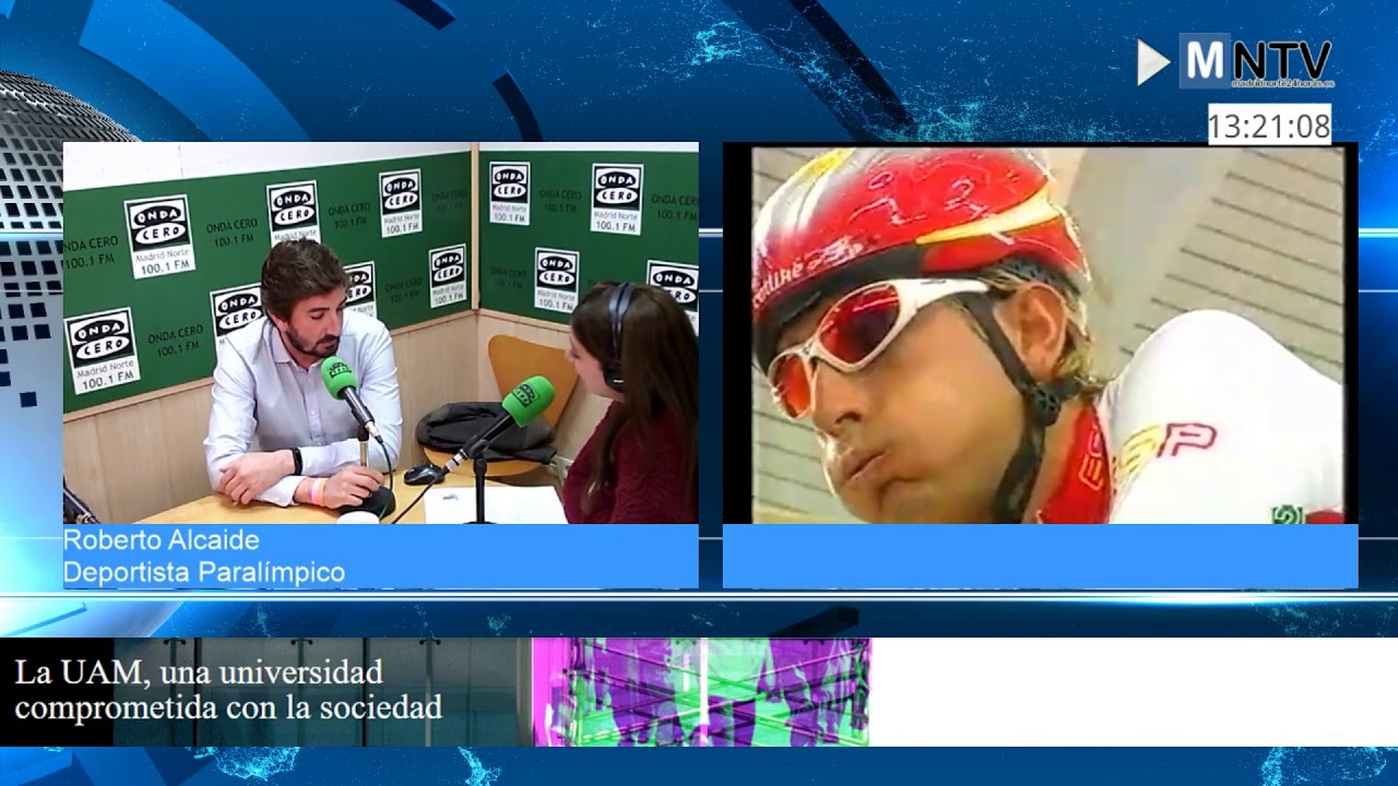 Roberto Alcaide, Oro Paraolímpico y ejemplo de superación en San ...