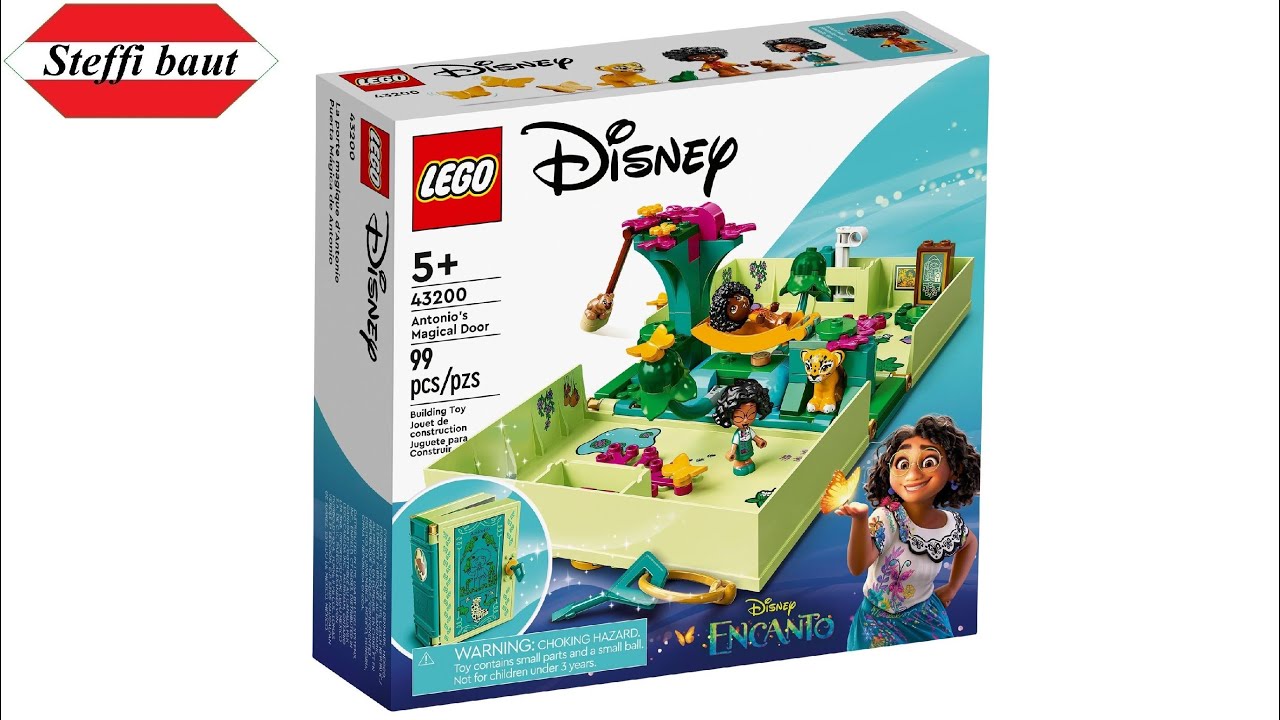 LEGO Disney Encanto 43200 Antonio's Magical Door unboxing & build - YouTube