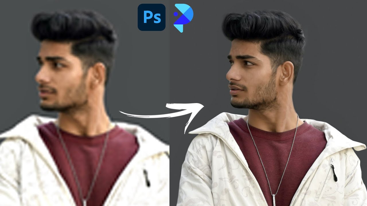 How to clean blurred photo | blur images to clear on photoshop | low ...