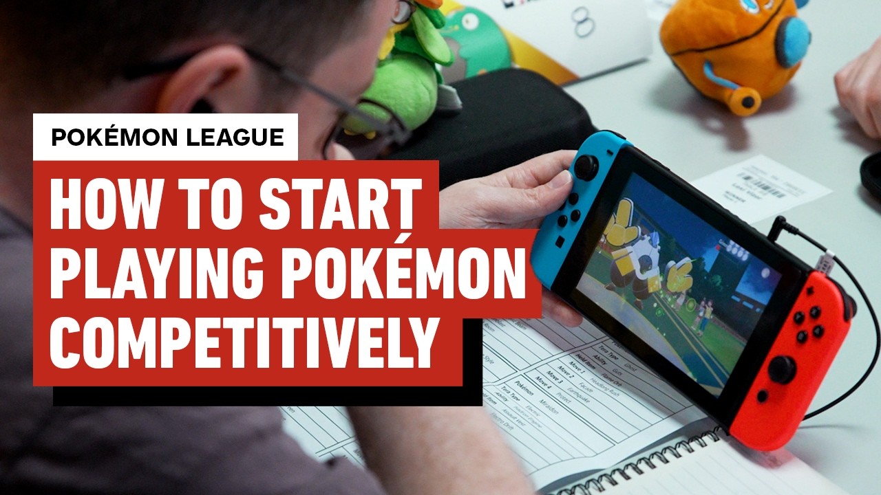How to Start Playing the Pokémon Video Game at Pokémon League - YouTube