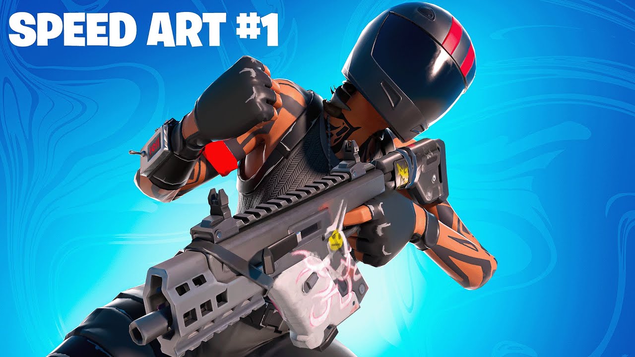 Fortnite Thumbnail Render Speed Art | #1 - YouTube