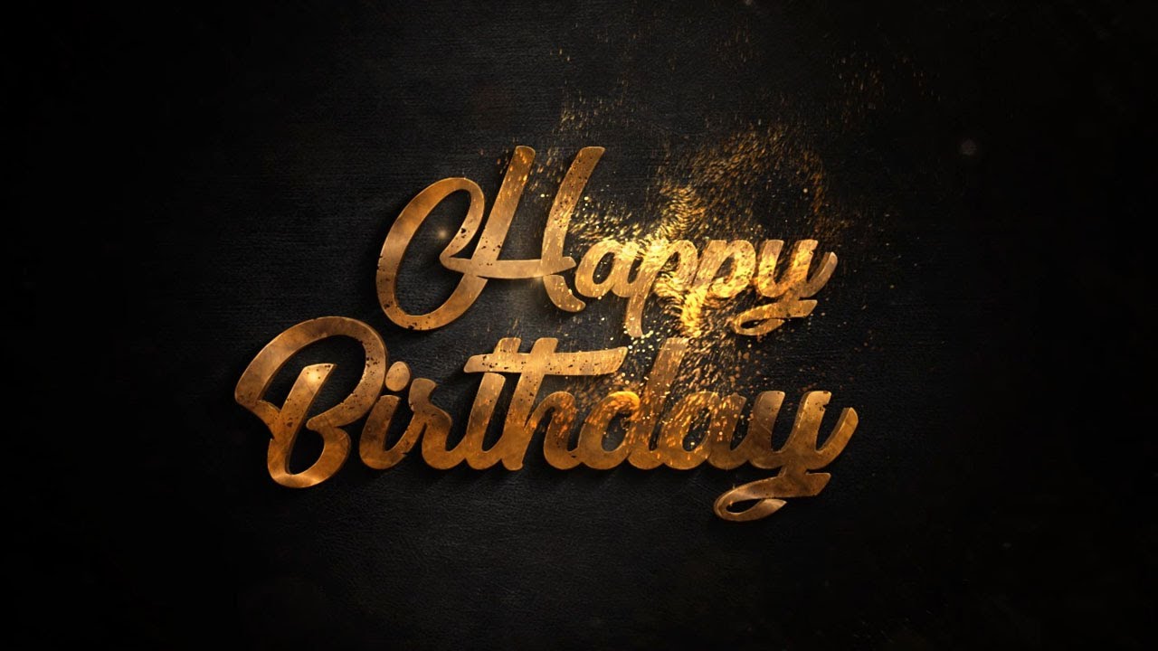 The Genie | Happy Birthday Green Screen | Happy Birthday Template ...
