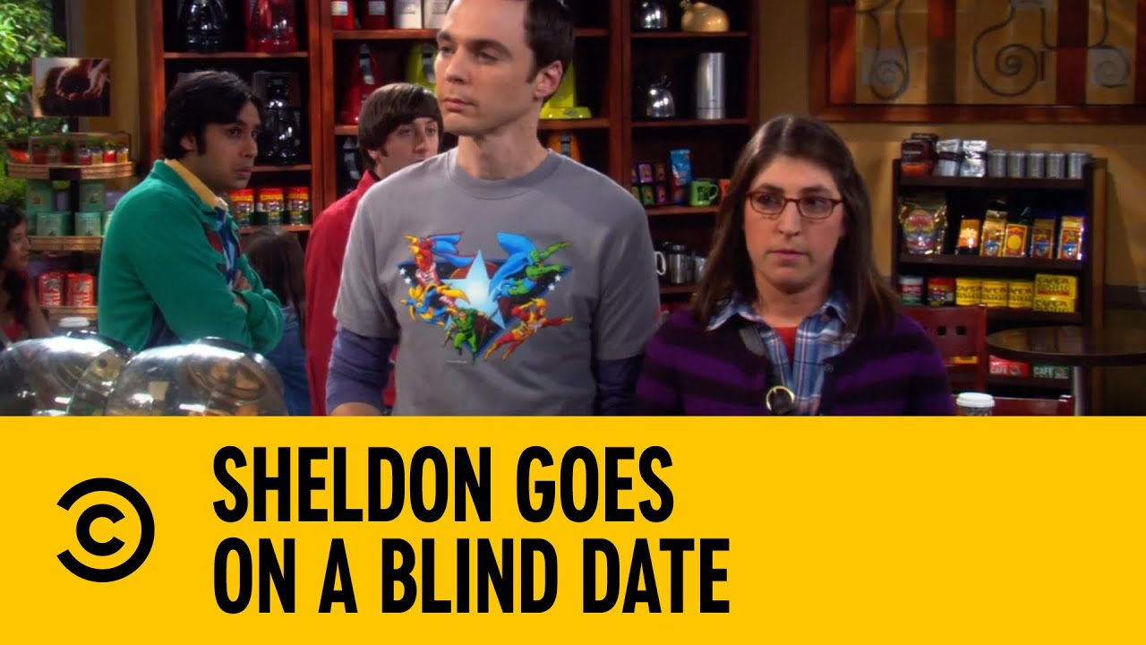 Sheldon Goes On A Blind Date | The Big Bang Theory | Comedy Central Africa - YouTube