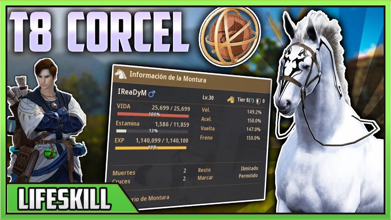 COMO CONSEGUIR UN CABALLO TIER 8 CORCEL (SIRVE 2024) - YouTube