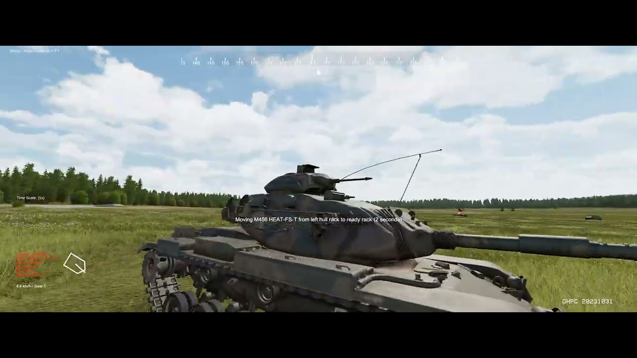 Panzer Simulation #Gunner Heat PC - YouTube
