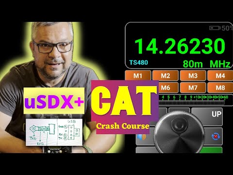 uSDX+ CAT Control with USB TTL Module CH340 chipset