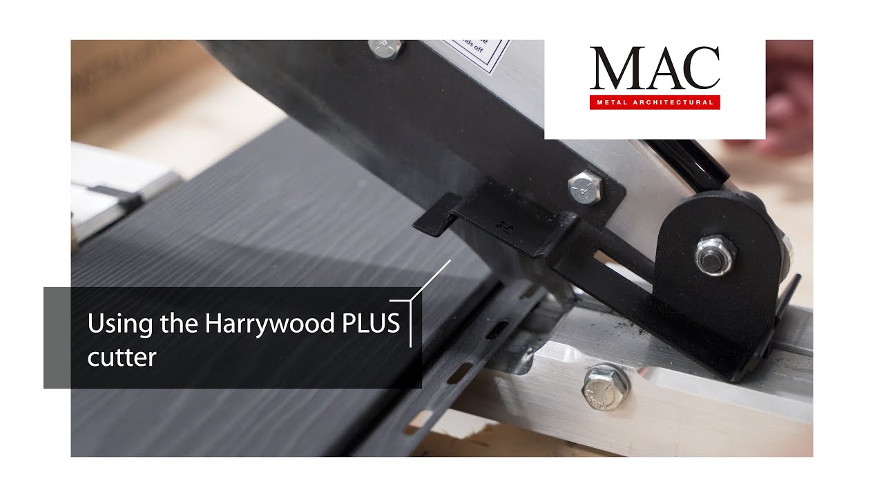 Using the Harrywood PLUS cutter - YouTube