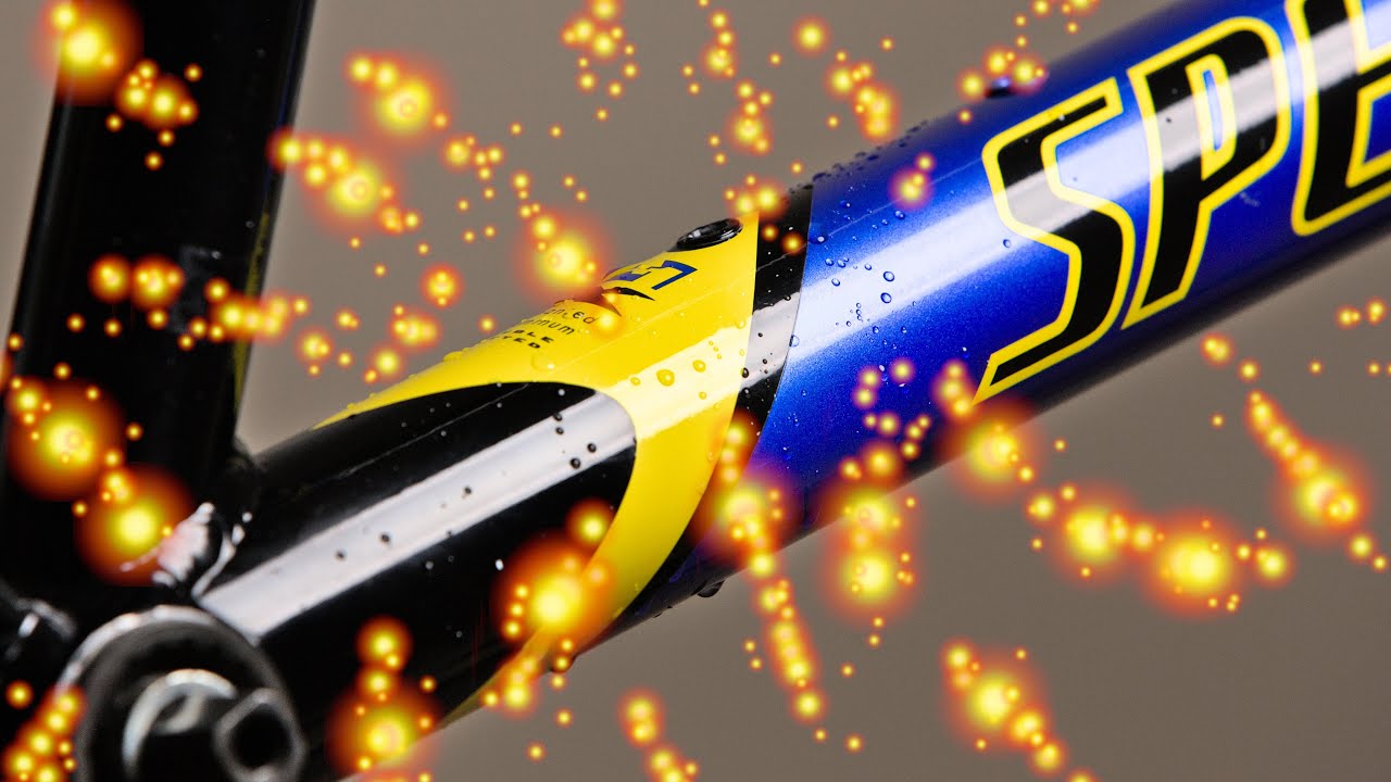 How to make your bike frame shine like brand new - YouTube