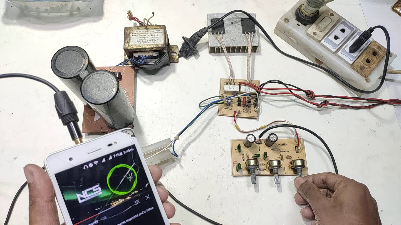 How to make passive bass-tone circuit | passive tone control circuit ...