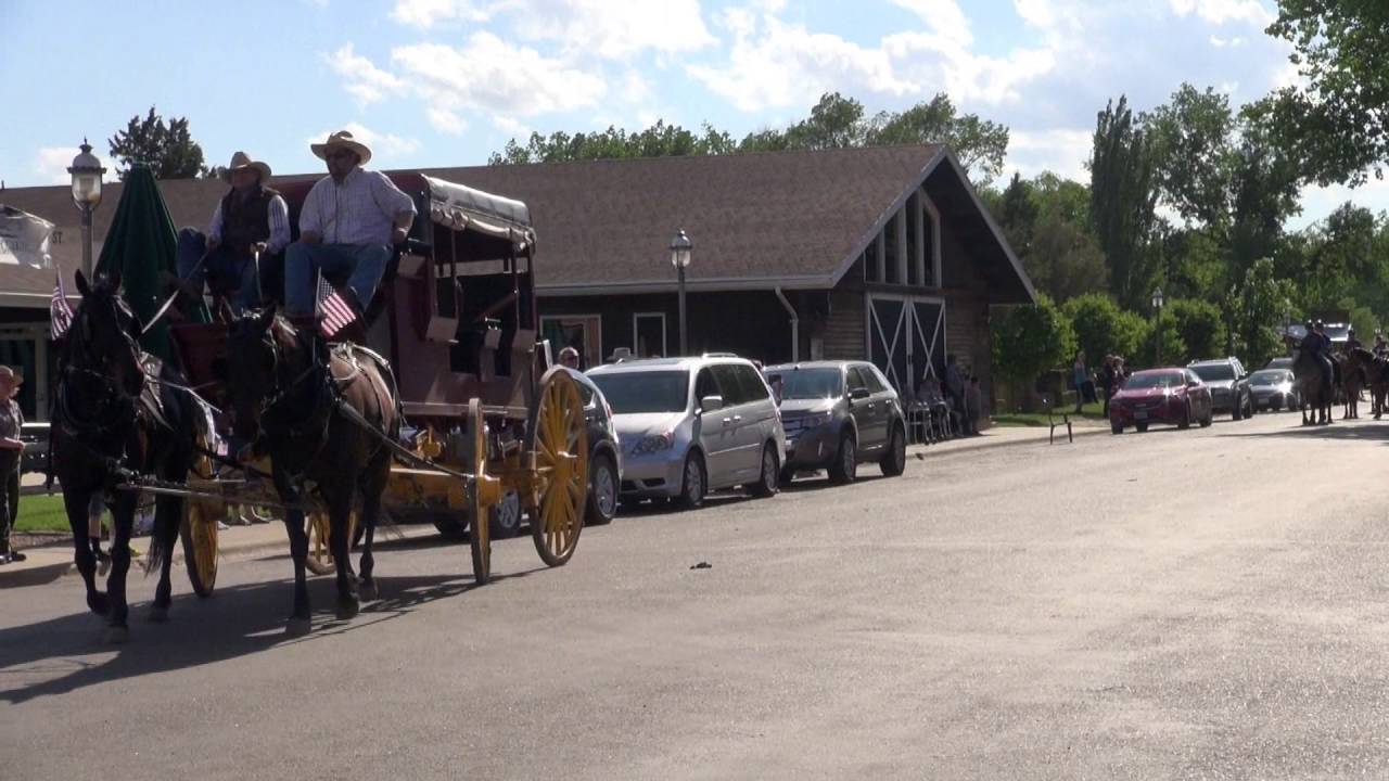 All Horse Flag Day Medora North Dakota 2016 - YouTube
