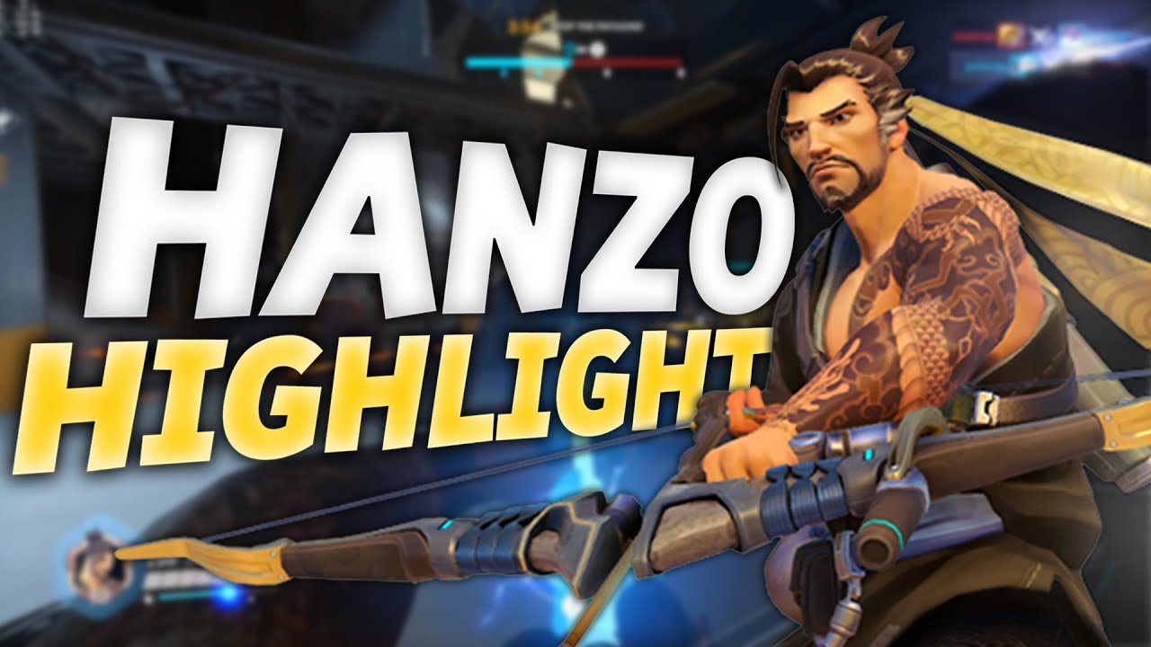 HANZO THE DRAGON SNIPER - Overwatch Gameplay Hightlights #1 - YouTube