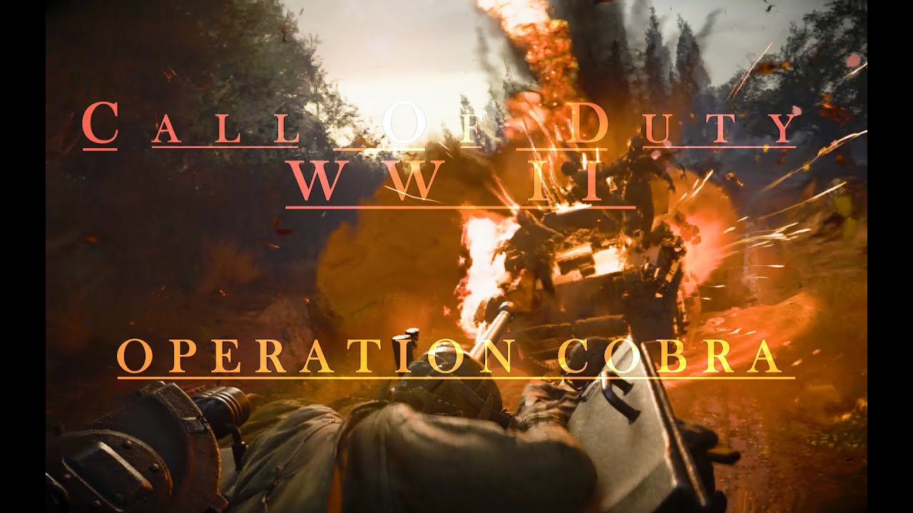 Call of Duty WWII | Mission 2 OPERATION COBRA [4K] | #SwapZGamerS | # ...