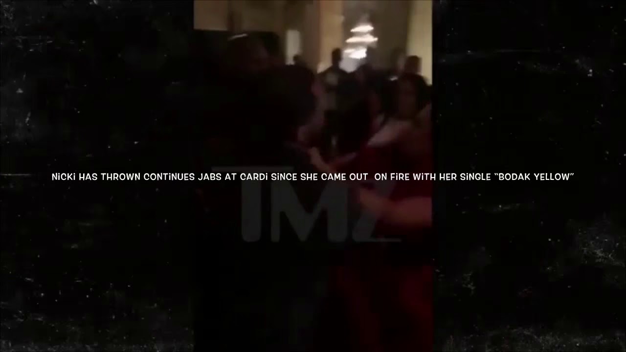 Nicki Minaj and Cardi B FIGHT - YouTube