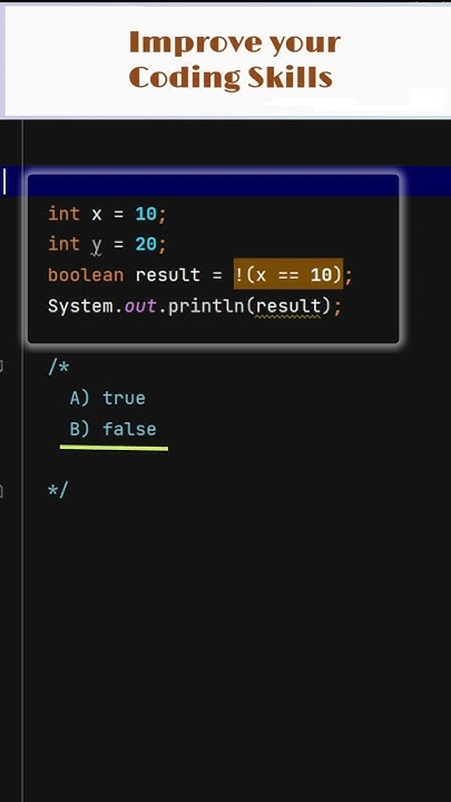 #342 Java Coding MCQ Challenge | Answer in Comments | IntelliSkills # ...