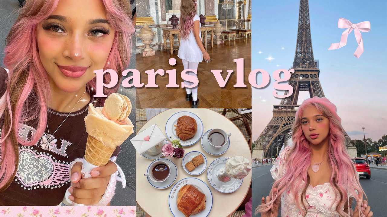 TRAVELING TO PARIS FOR THE FIRST TIME! 🩰 paris vlog - YouTube