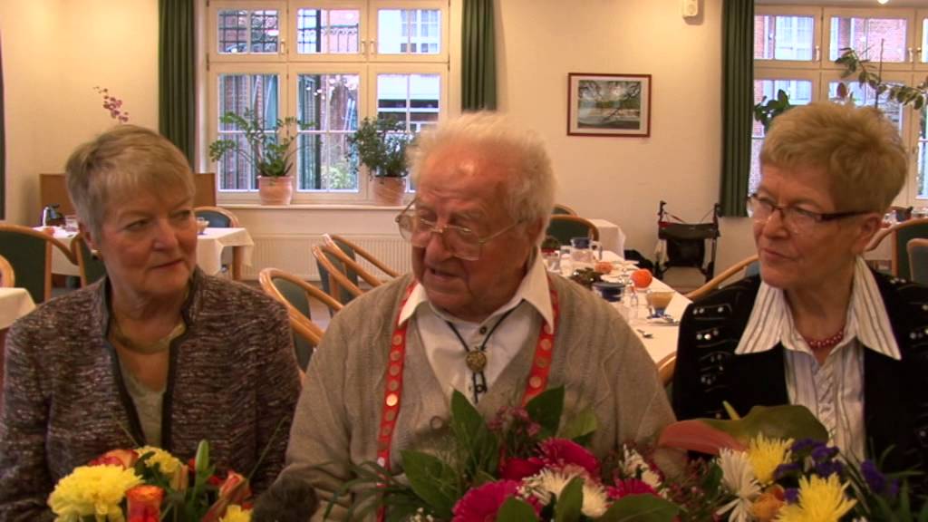 Alfred Schultz 100. Geburtstag - YouTube